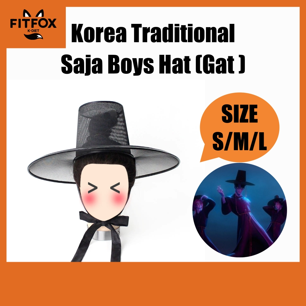 Korean Traditional Gat Hat Saja Boys Hat Costume Cosplay Netflix Kpop ...