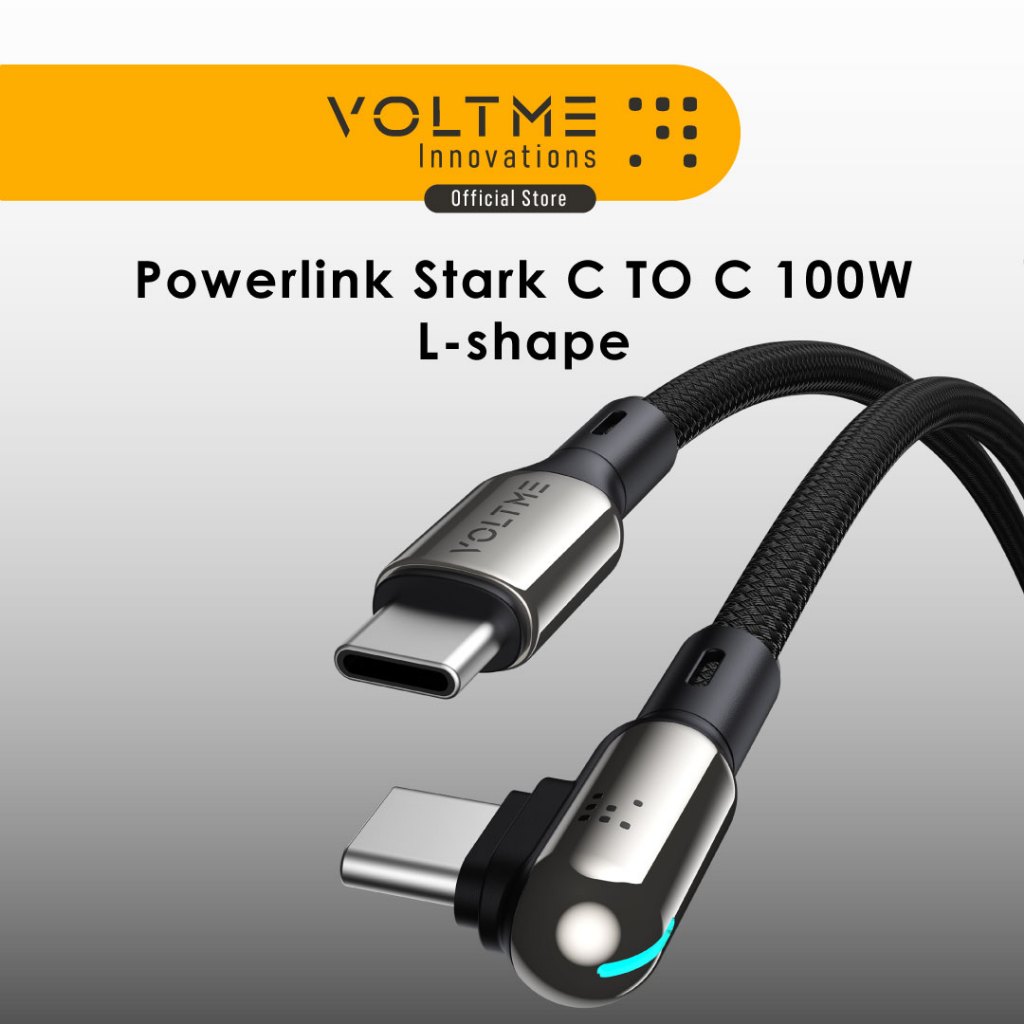 VOLTME Powerlink Stark Series | C to C | PD100W | 1.2M & 2M Cable | L ...