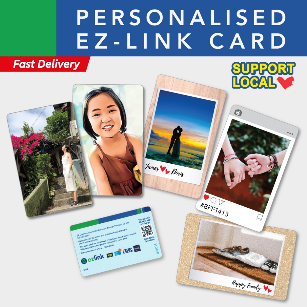 Personalised Ez link Card perfect Customised gifts | Shopee Singapore