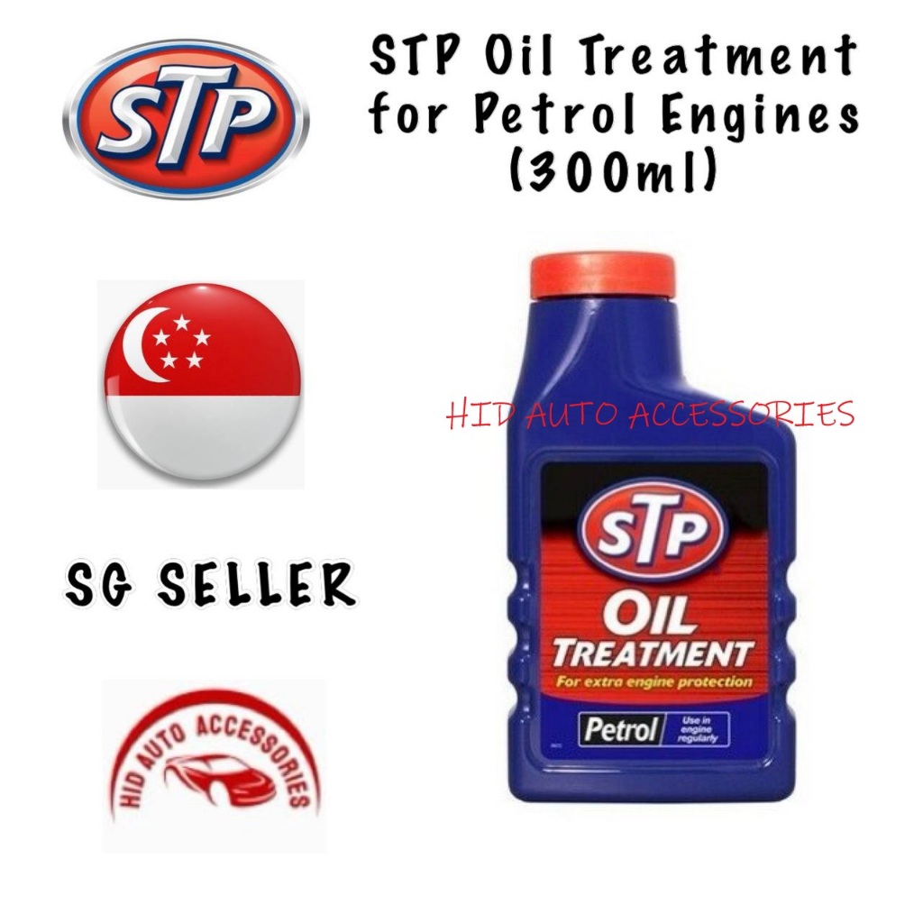 STP Oil Treatment for Petrol Engine (300ml) | Shopee Singapore