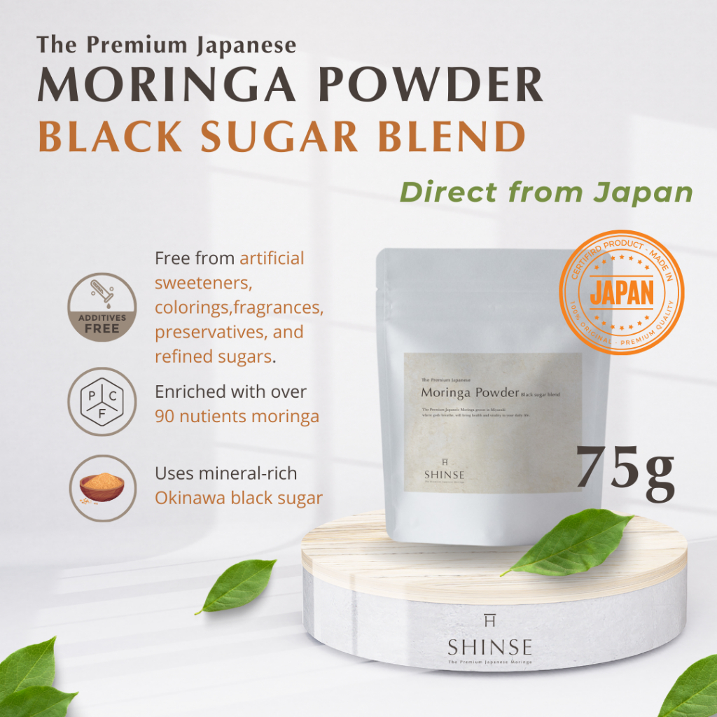 [BEST Seller 2024] MADE IN JAPAN | SHINSE | Premium Japanese Moringa ...