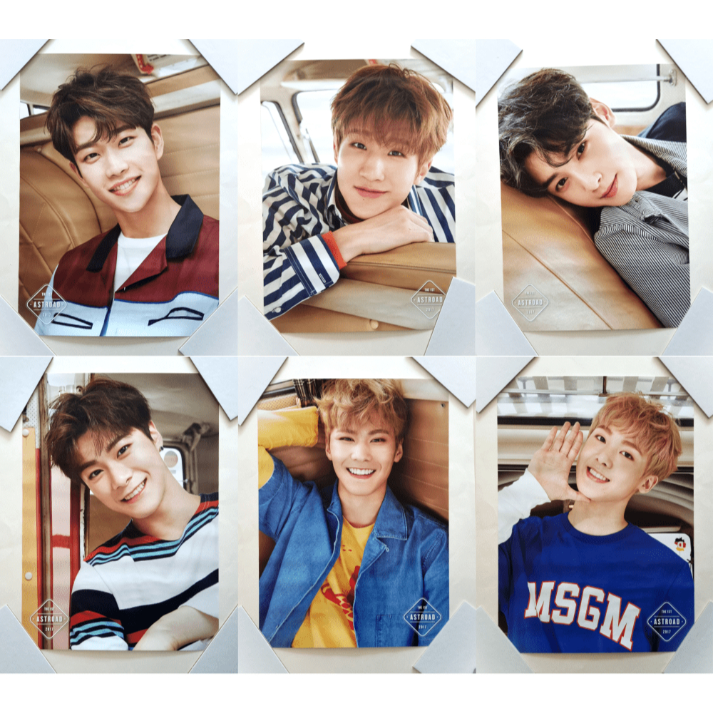 337 ASTRO The 1st ASTROAD 2017 Concert Official Poster Chaeunwoo ...
