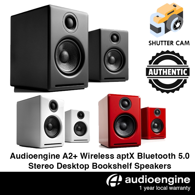 Audioengine A2+ (USB-C) Wireless Home Music System Bluetooth Bookshelf Speakers | Shopee Singapore