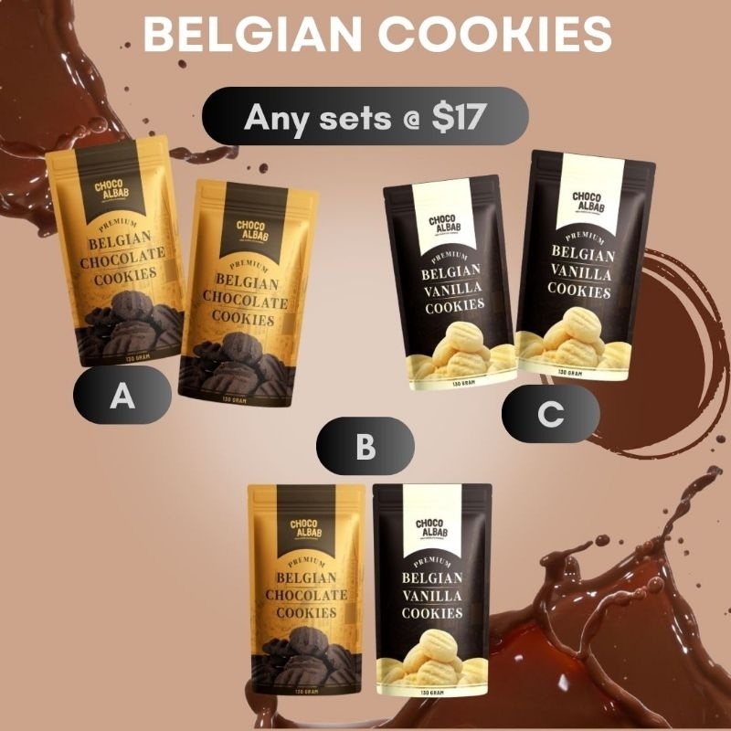 Viral Belgian Cookies Vanilla Chocolate Melt in Mouth Delicious Famous ...