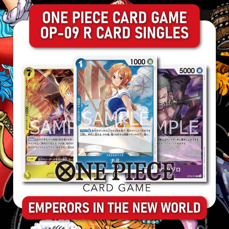 One Piece Card Game - OP09 R Card Singles (Emperors in the New World) | Shopee Singapore