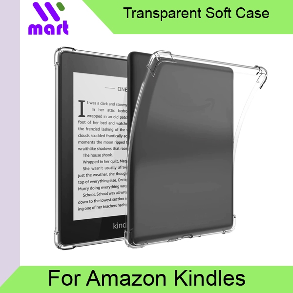 Soft Transparent Back Cover for Amazon Kindle 2024, Kindle Paperwhite ...