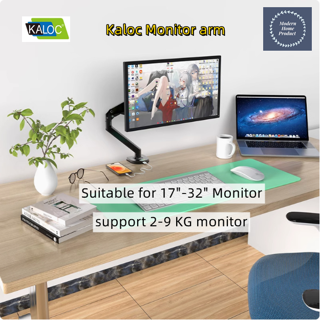 Kaloc DS200 Single Monitor arm support 17 - 32 inch flat monitor ...