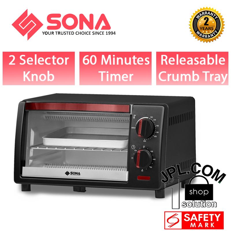 SONA 10L Mini Oven SMO 23A ( Toaster Oven) | Shopee Singapore
