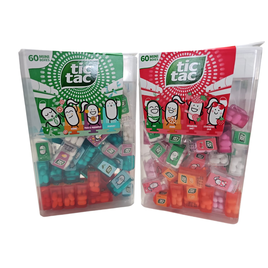 Tic Tac Travels 60Mini Boxes | Shopee Singapore