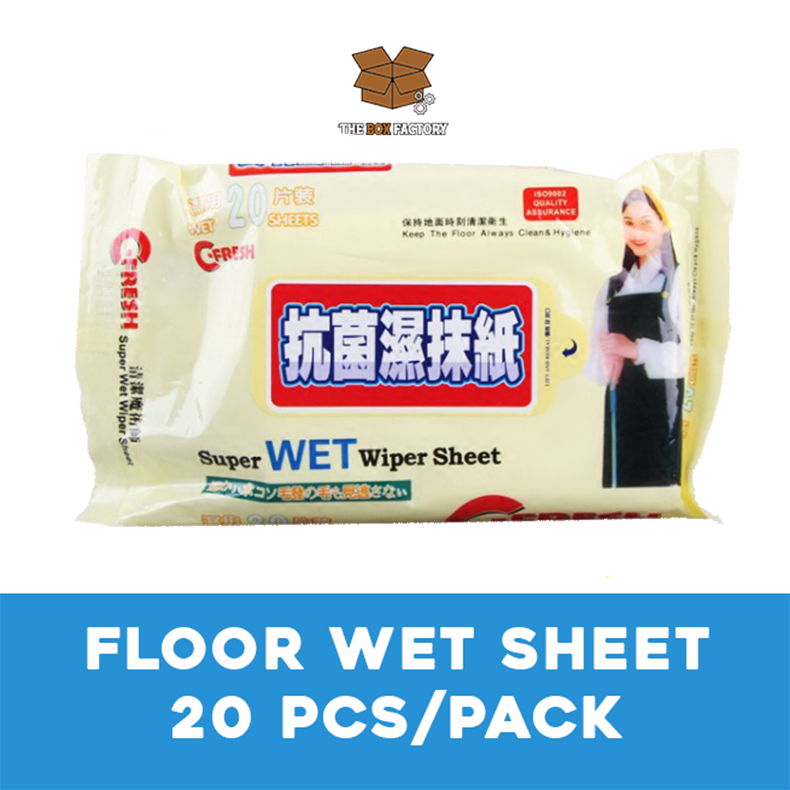 Disposable Floor Wet Wipes Sheet Mop Cleaning Agent Anti-Bacteria ...