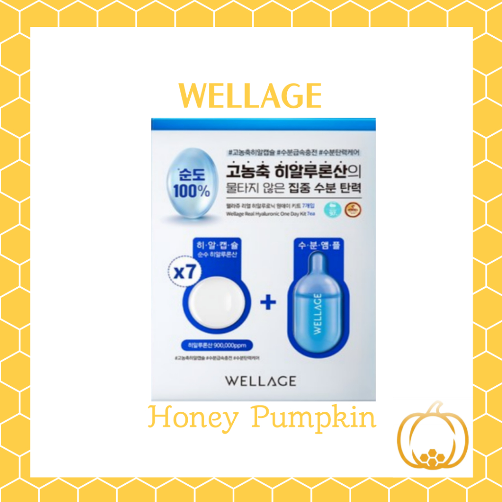 Wellage Real Hyaluronic One Day Kit 7Count | Shopee Singapore