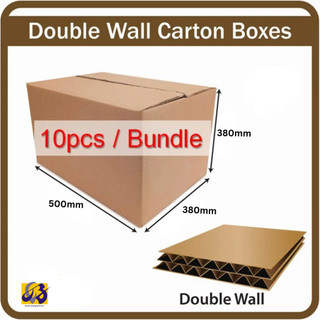 (Bundle of 10pcs) Carton Boxes / Double Wall Carton Box / House Moving ...