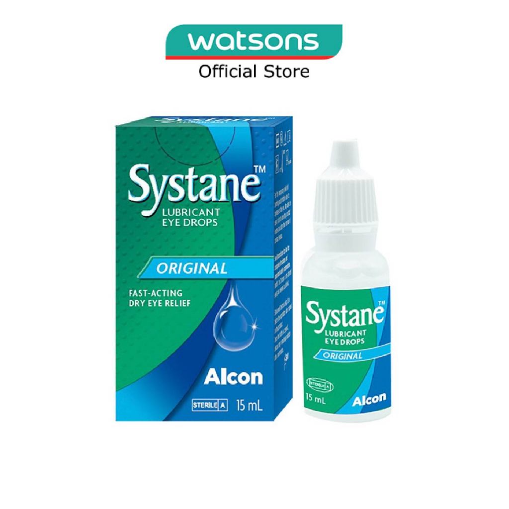 ALCON Systane Lubricant Eye Drops (Long Lasting Soothing Comfort for ...