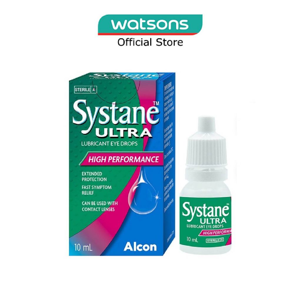 ALCON Alcon Systane Ultra High Performance Lubricant Eye Drops 10ml ...