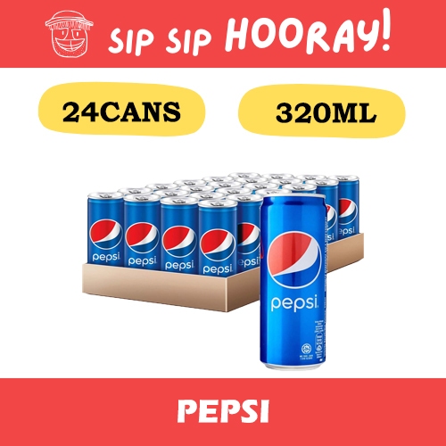 Pepsi can (320ml x 24cans) | Shopee Singapore