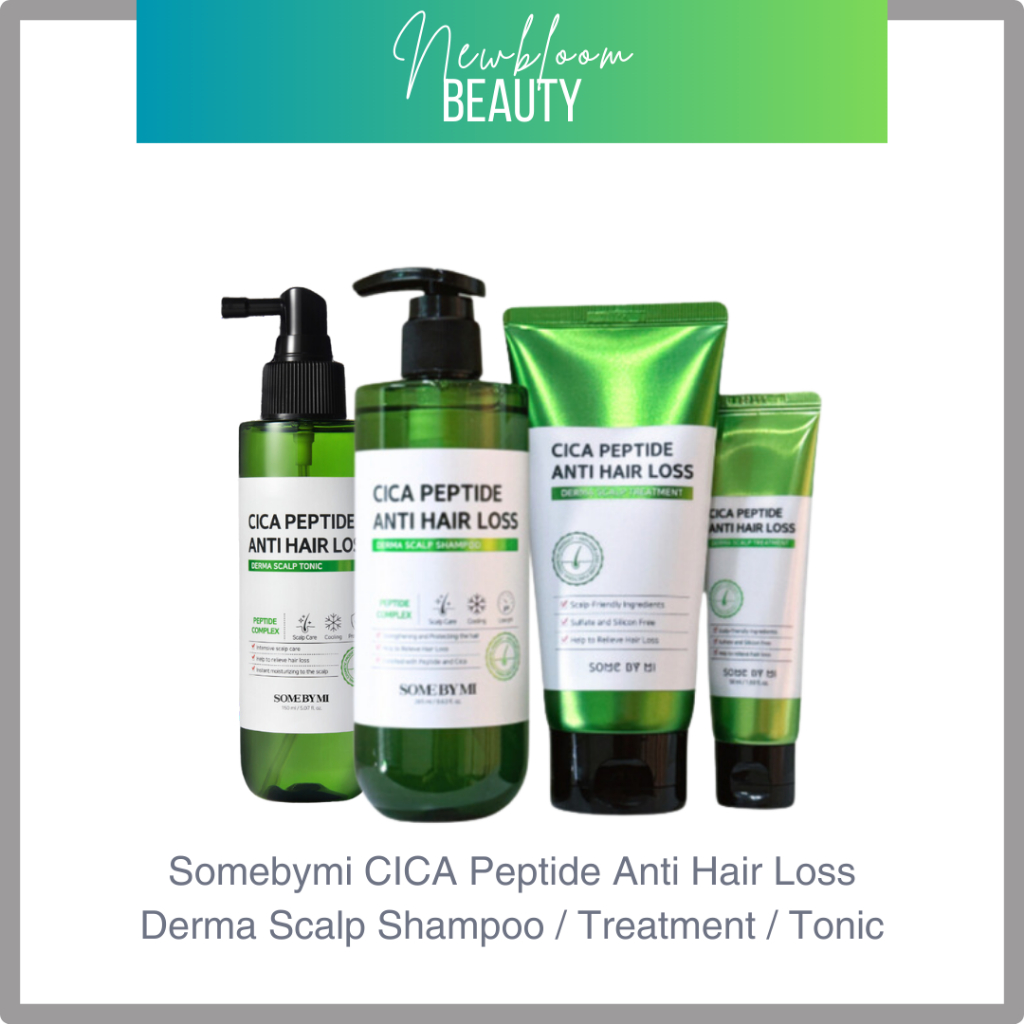 Somebymi CICA Peptide Anti Hair Loss Derma Scalp Shampoo / Treatment ...