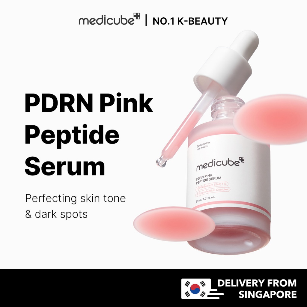 [medicube official] PDRN Pink Peptide Serum - Glass Glow Skin, PDRN, Collagen, Brightening for ...