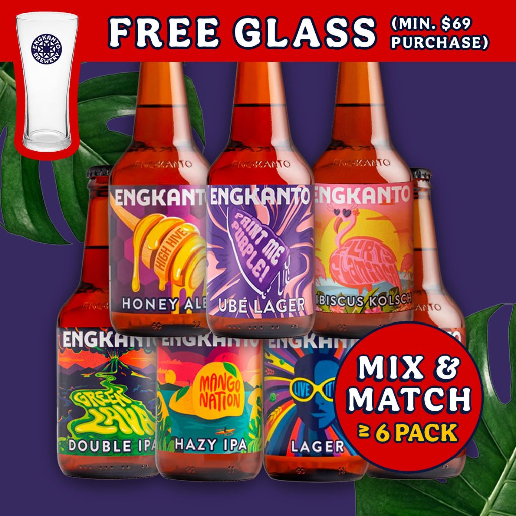 Engkanto Filipino Craft Beer - Mix & Match Sampler Bundle of 6 Bottles ...