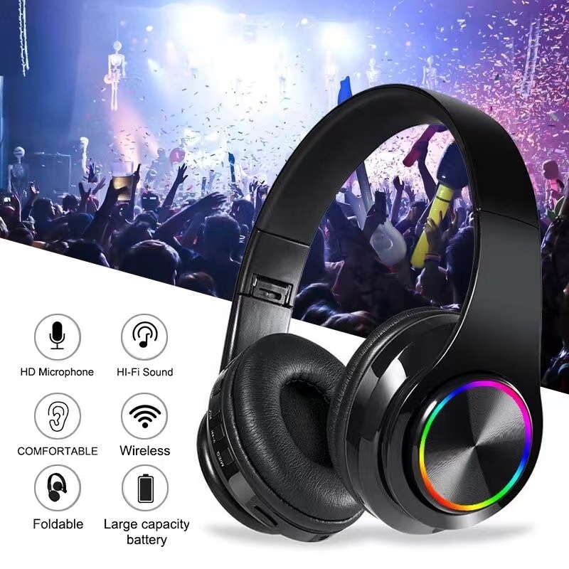 SG Stock🔥】RGB Wireless Headset & 5 In 1 Wireless Charger Station with ...