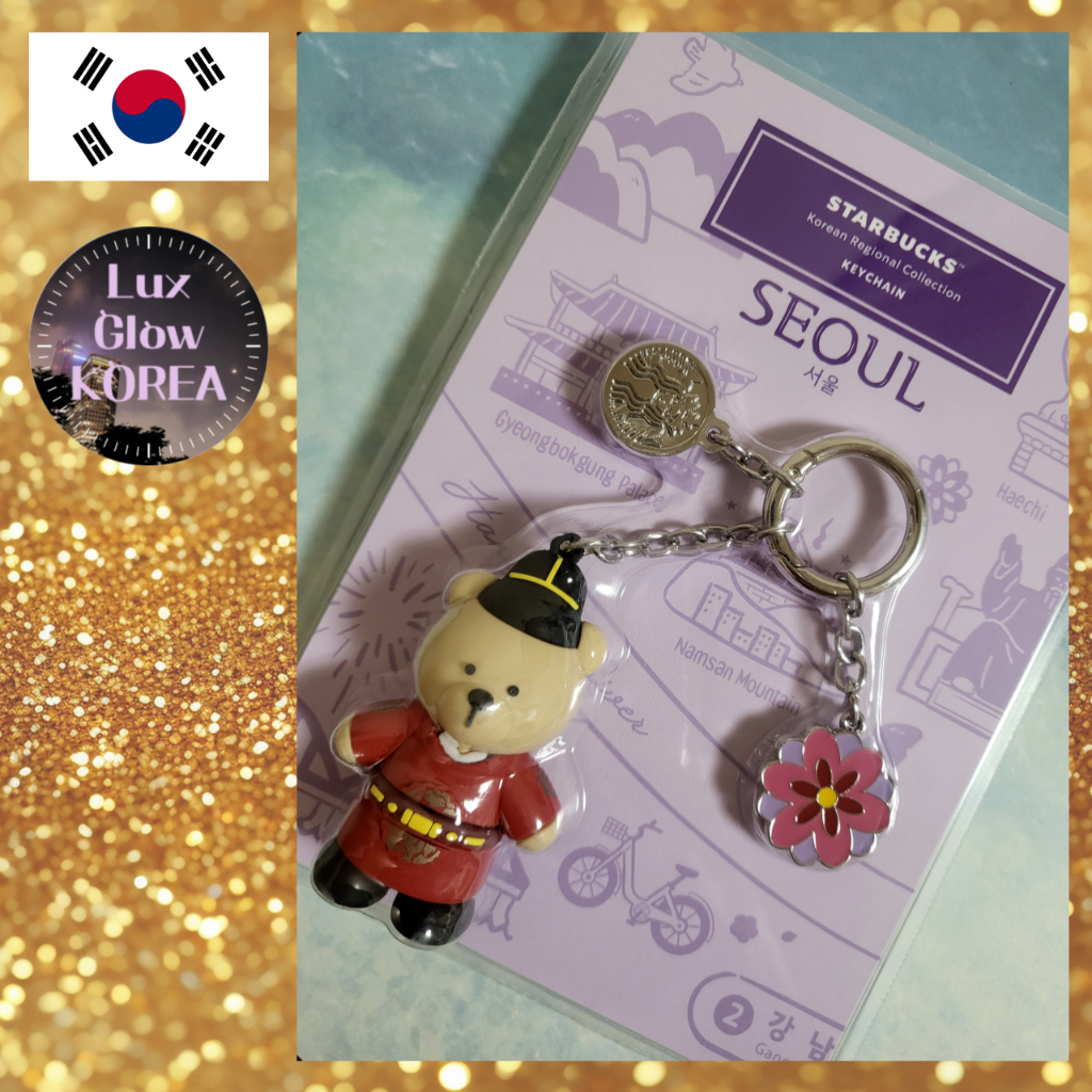 Starbucks Korea Hi Seoul Keychain (Korean traditional dress bearista ...