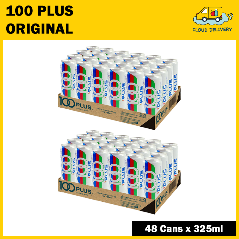 [Bundle of 2] 100 Plus Original Can (24 x 325ml) | Shopee Singapore