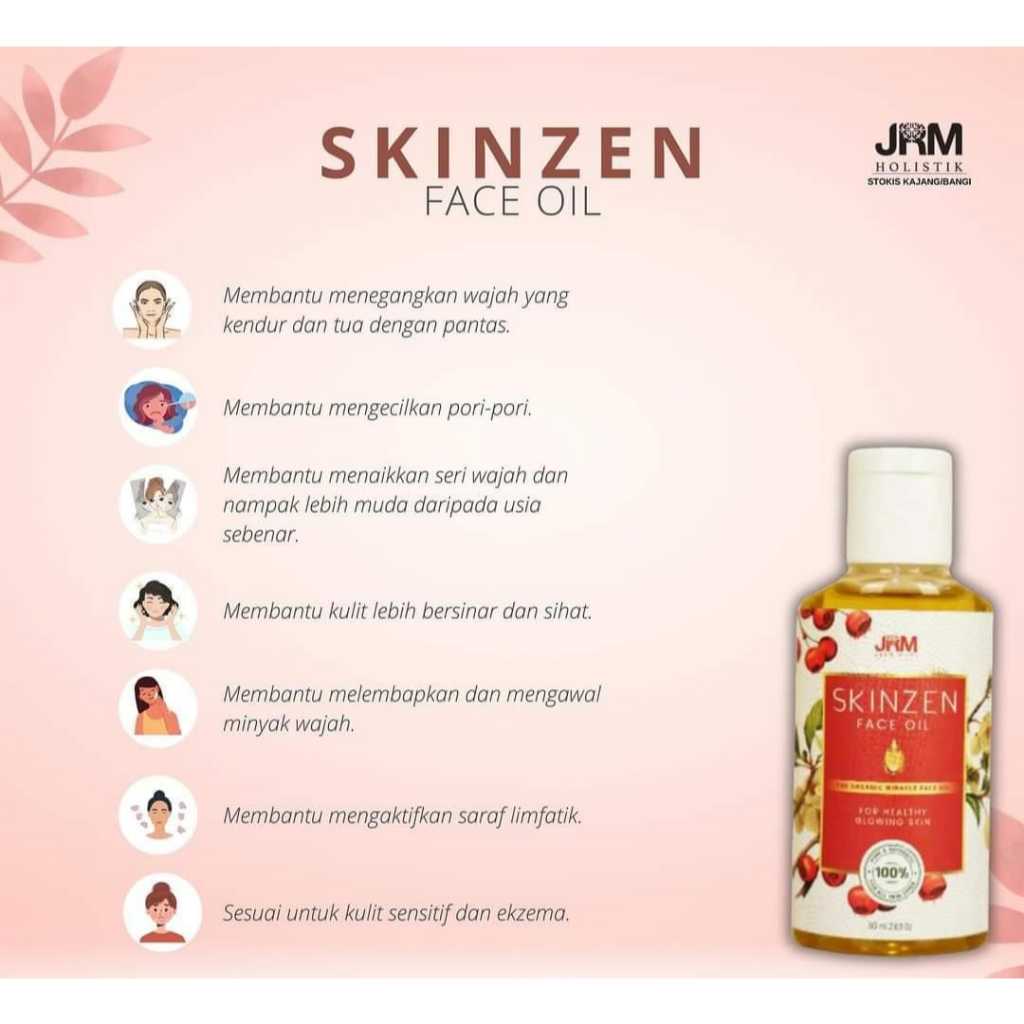 JRM SKINZEN FACE OIL | Shopee Singapore