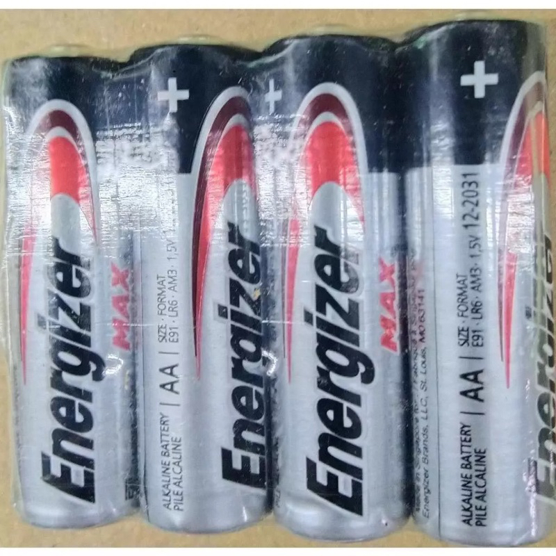 4PCS ENERGIZER AA/AAA MAX BATTERY | Alkaline Batteries (Industry ...