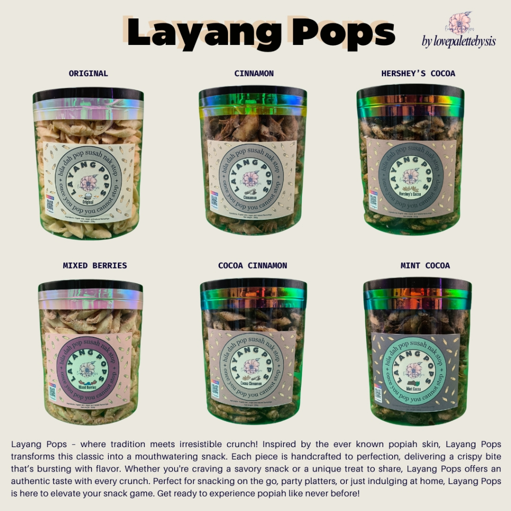 Layang Pops Addictive Layang Layang Homemade Muslim Festive Hari Raya ...