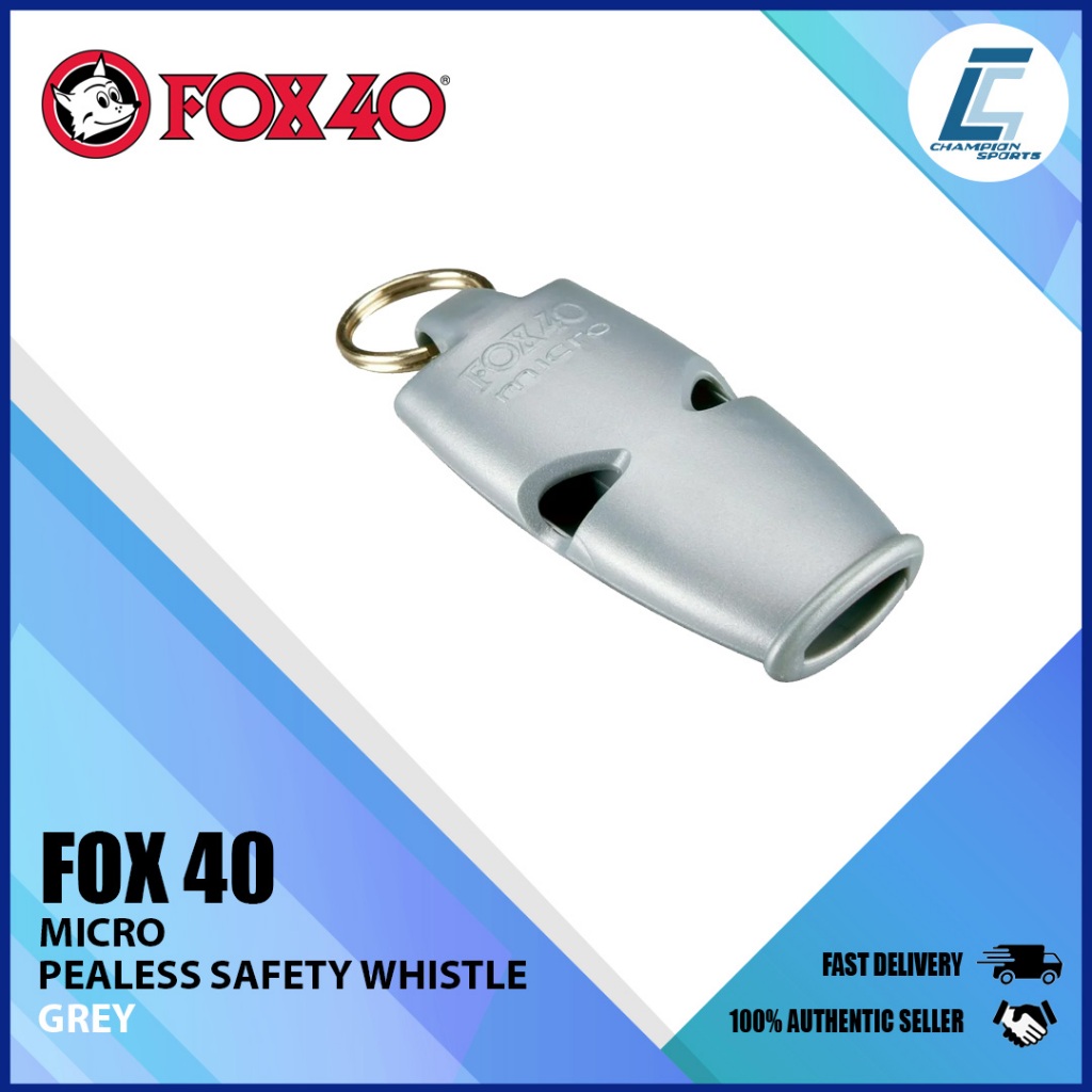 Fox 40 Micro Pealess Whistle | Shopee Singapore