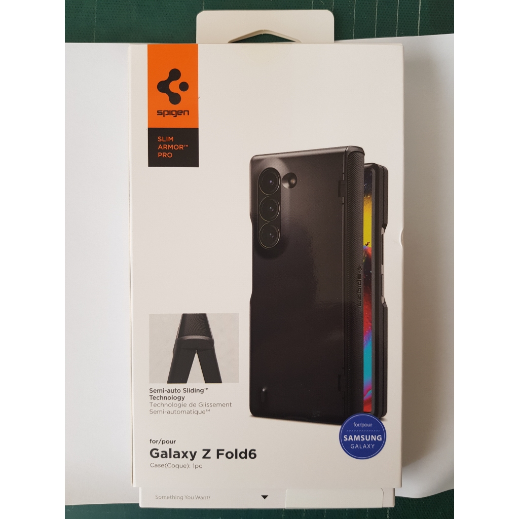 SPIGEN Galaxy Z Fold 6 Case Slim Armor Pro - Black | Shopee Singapore