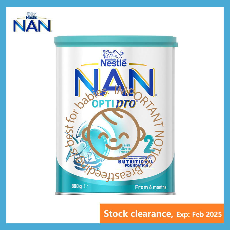Nestle NAN Optipro 2 Milk formula stage 2 - 800g READY STOCK | Shopee Singapore