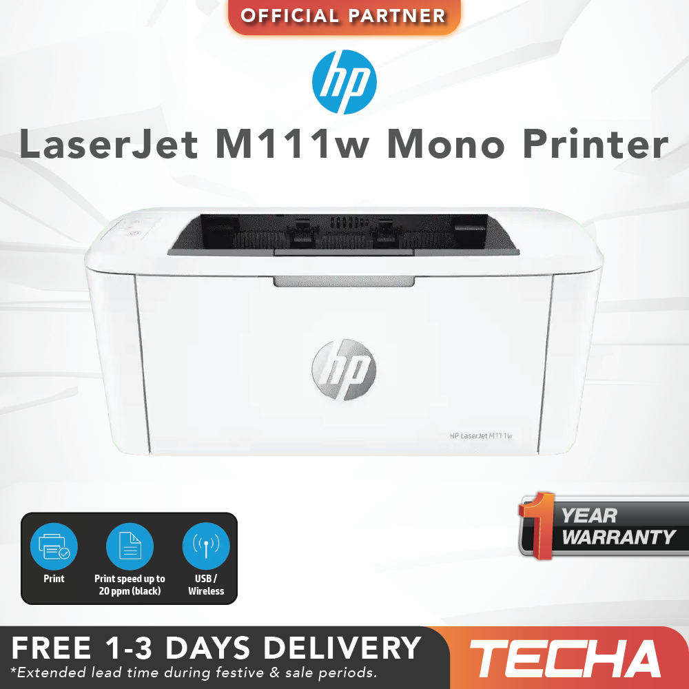 HP LaserJet M111w / MFP M141w | Monochrome Printer ( 7MD68A / 7MD74A ...