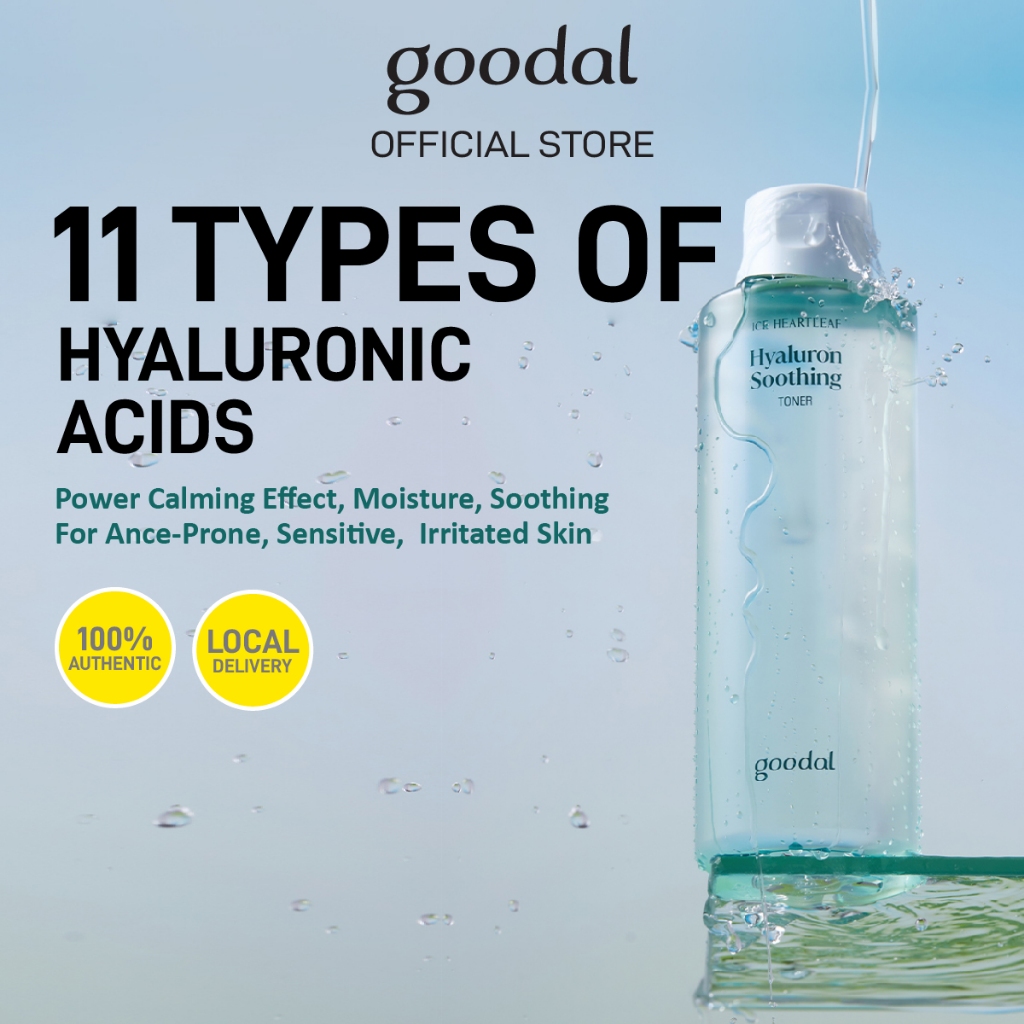 [GOODAL] Ice Heartleaf (Houttuynia Cordata) Hyaluron Soothing Toner ...