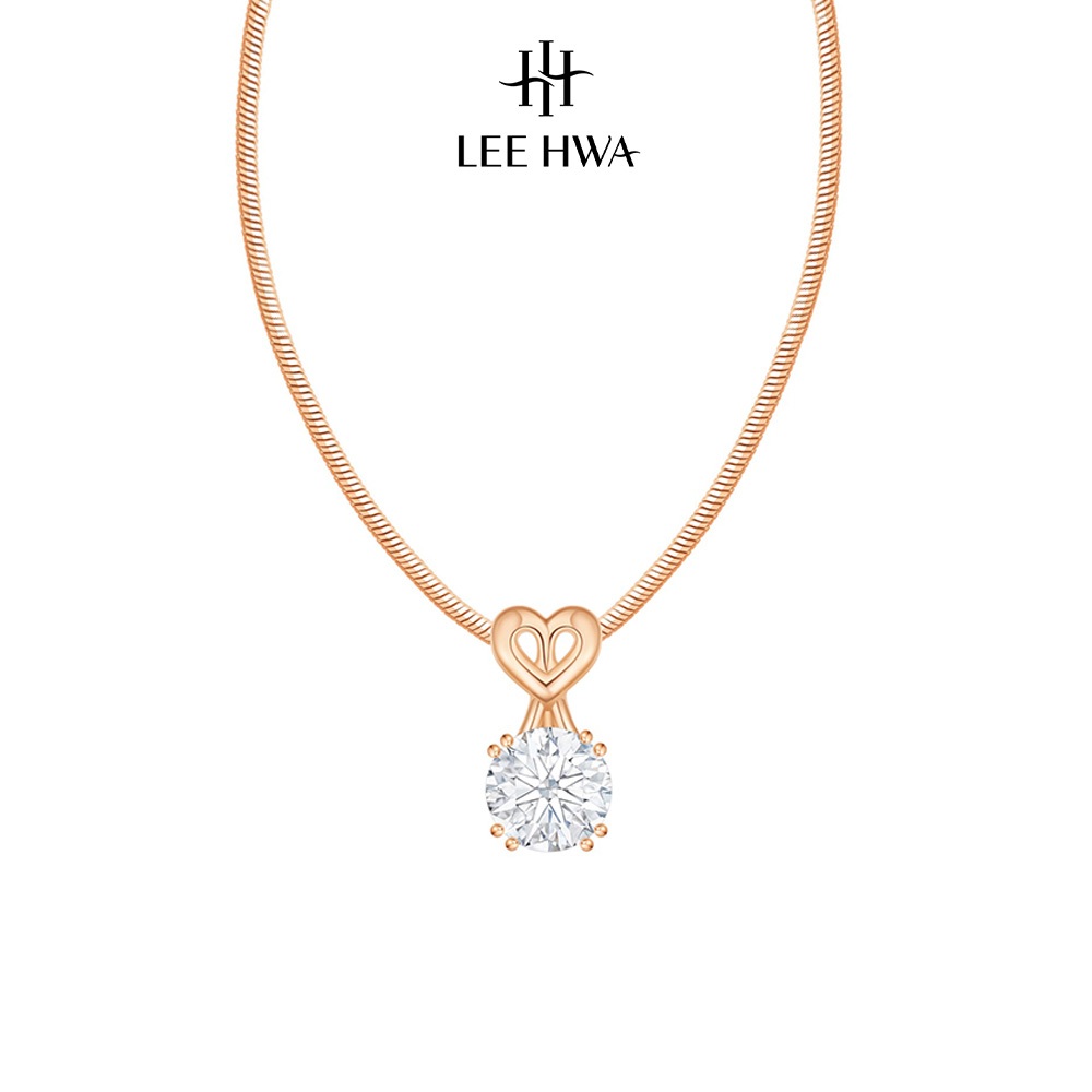 Lee Hwa Supernova Heart Diamond Pendant | Shopee Singapore