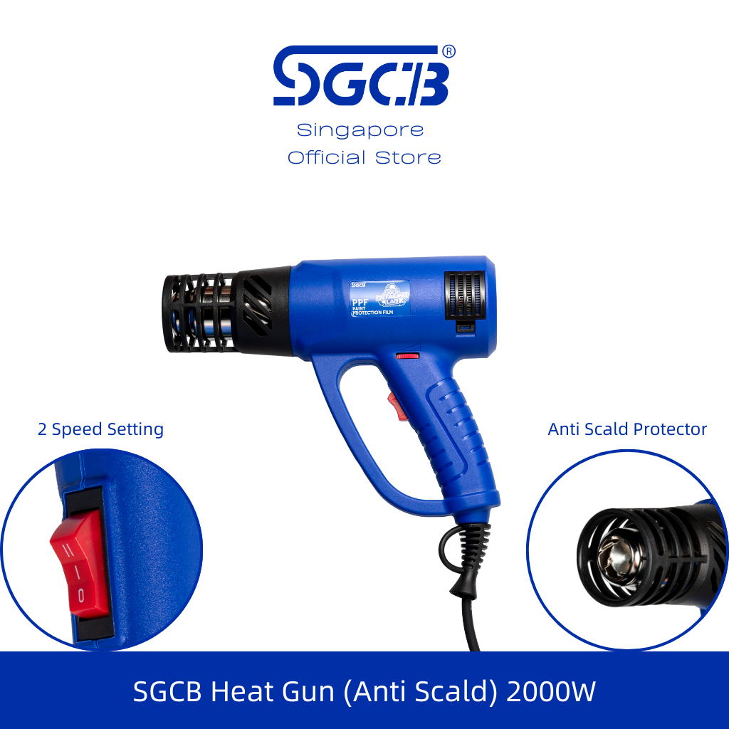 SGCB Heat Gun 2000W (Anti Scald Protection) | Shopee Singapore