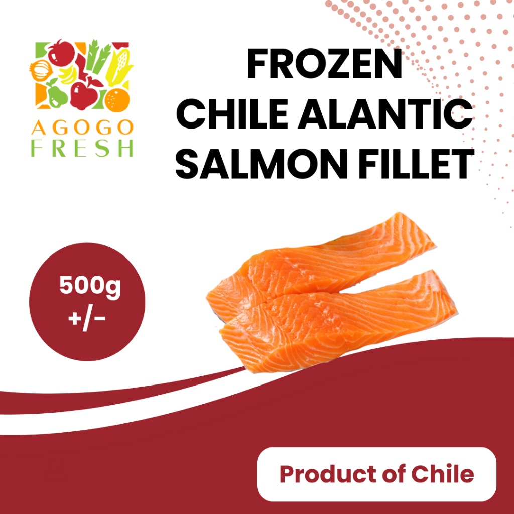 [Agogo Fresh - Fish & Seafood] Frozen Chile Atlantic Salmon Fillet ...