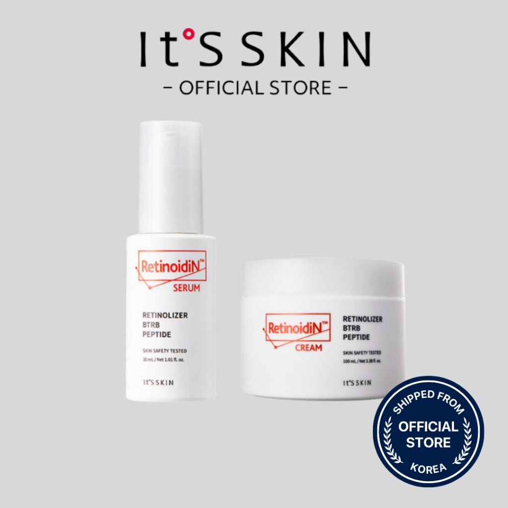 It'S SKIN Retinoidin Line (Cream 100ml, Serum 30ml) | Shopee Singapore