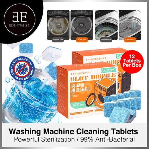 Ceetoon Washing Machine Cleaning Tablets Stain Removal Toilet Machine ...