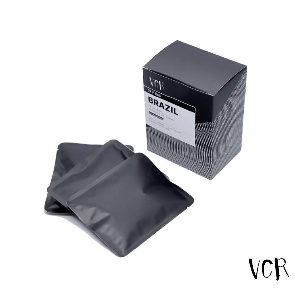 VCR Drip Bag Coffee - Brazil Cerrado (Ground Coffee) (7x10g) | Shopee ...