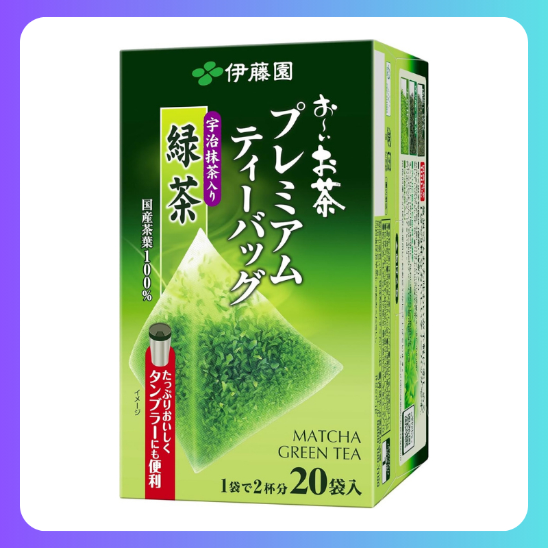 ITO EN Oi-Ocha Premium Tea Bag 20pack Green Tea【Direct From Japan ...