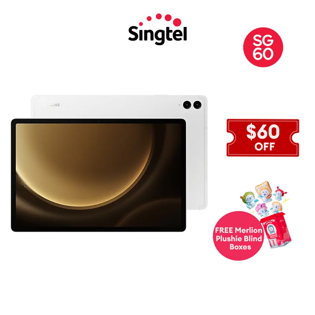 [Singtel SG60 Deals] Samsung Galaxy Tab S9 FE / FE Plus 5g 128GB ...