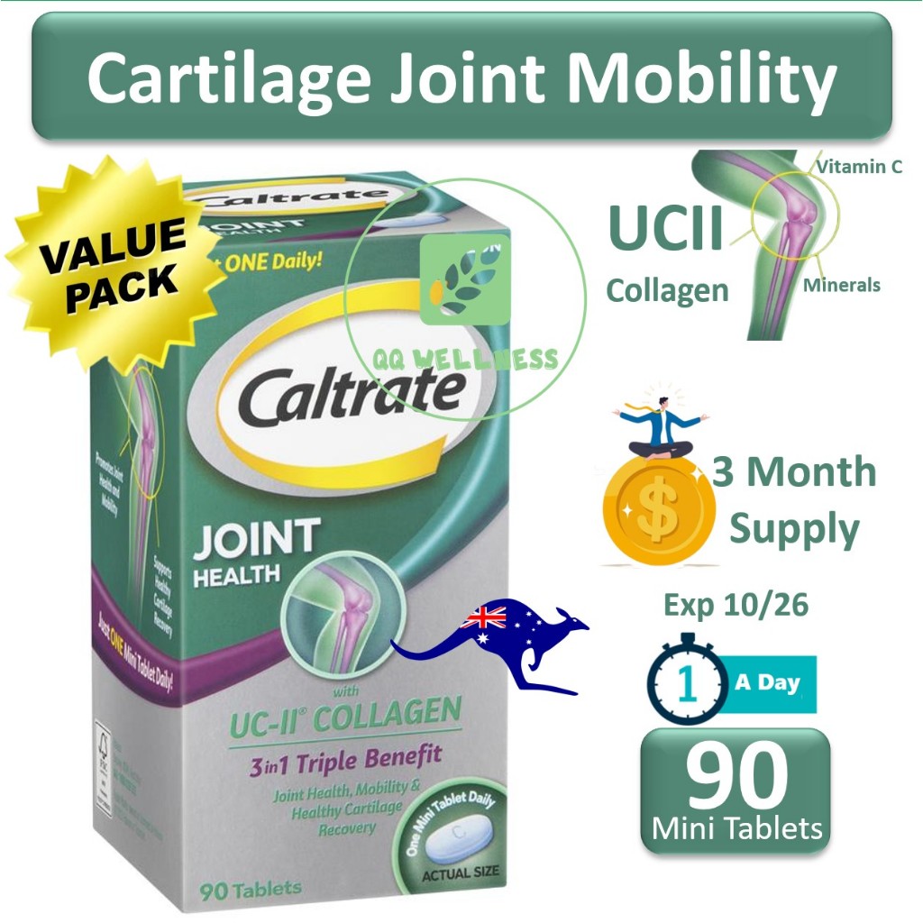 Caltrate Joint Health 90 Tablets UCII Collagen Aus Version Cartilage ...