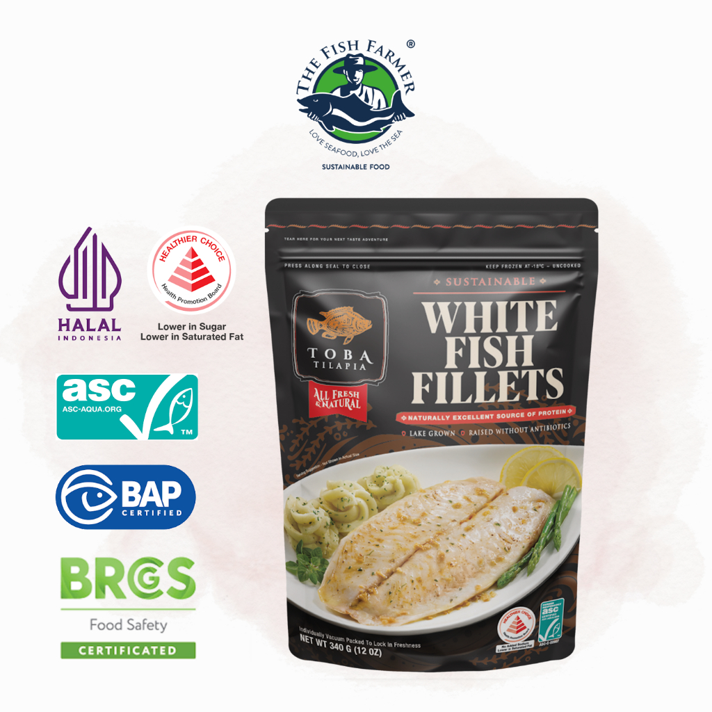 Toba Tilapia White Fish Fillet 340G - ASC Sustainable | Shopee Singapore