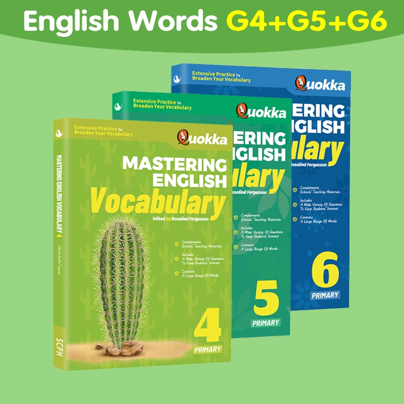 T【SG STOCK】Mastering English Vocabulary Primary P4-P6 Primary ...