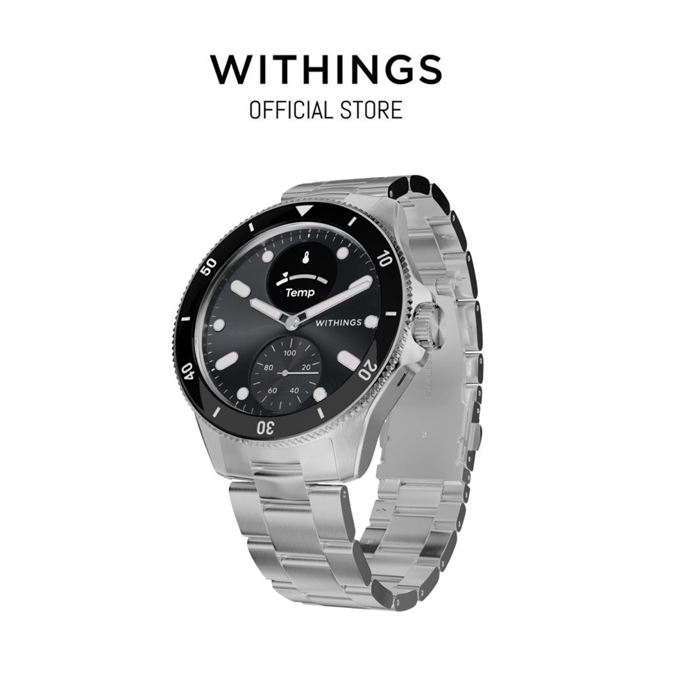 (No ECG Function) Withings Scanwatch Healthmaster HWA10 Hybrid ...