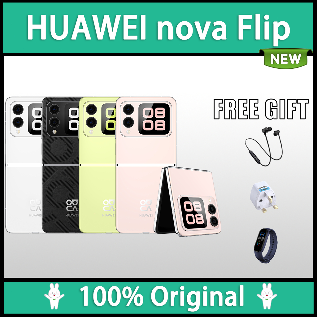 HUAWEI nova Flip Foldable LTPO OLED Harmony OS 6.88mm Thin 66W Fast Charging Dual SIM Huawei ...