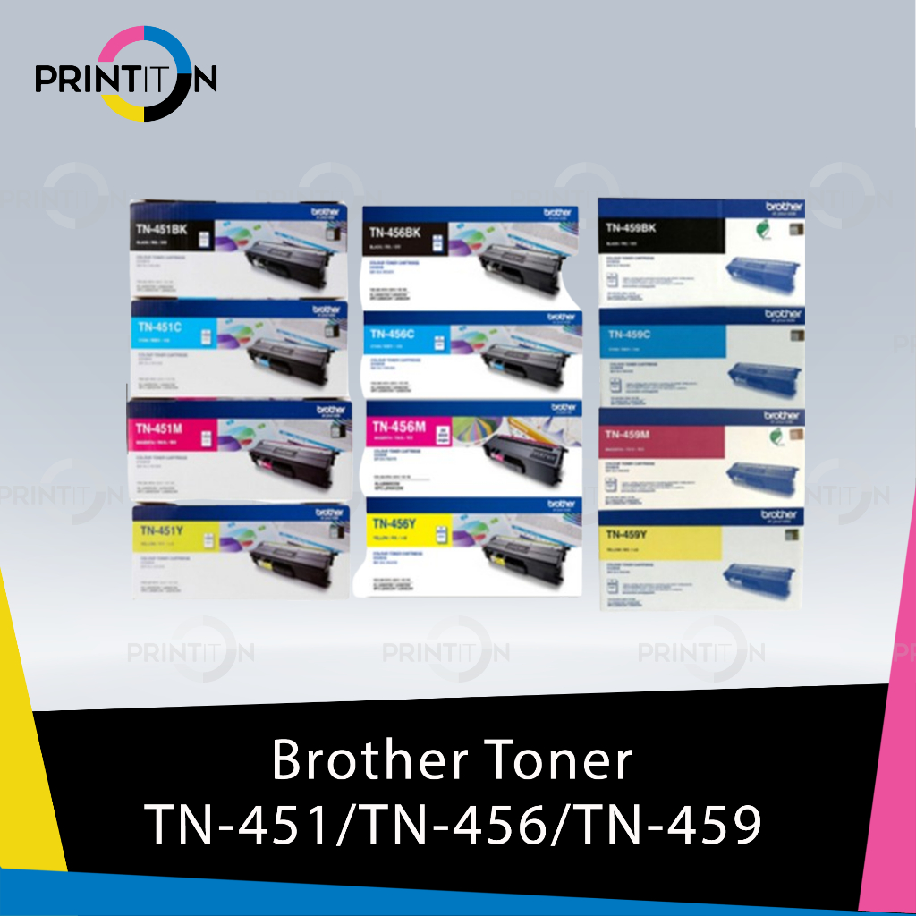 [ORIGINAL] Brother Toner TN-451 TN 451 / TN-456 TN 456 / TN-459 TN 459 ...
