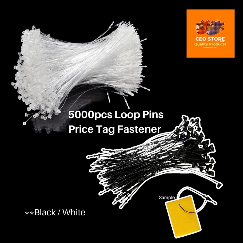 Loop Lock Pin 5000 Pcs Loop Pin Transparent Snap Lock Pins Loop Price ...