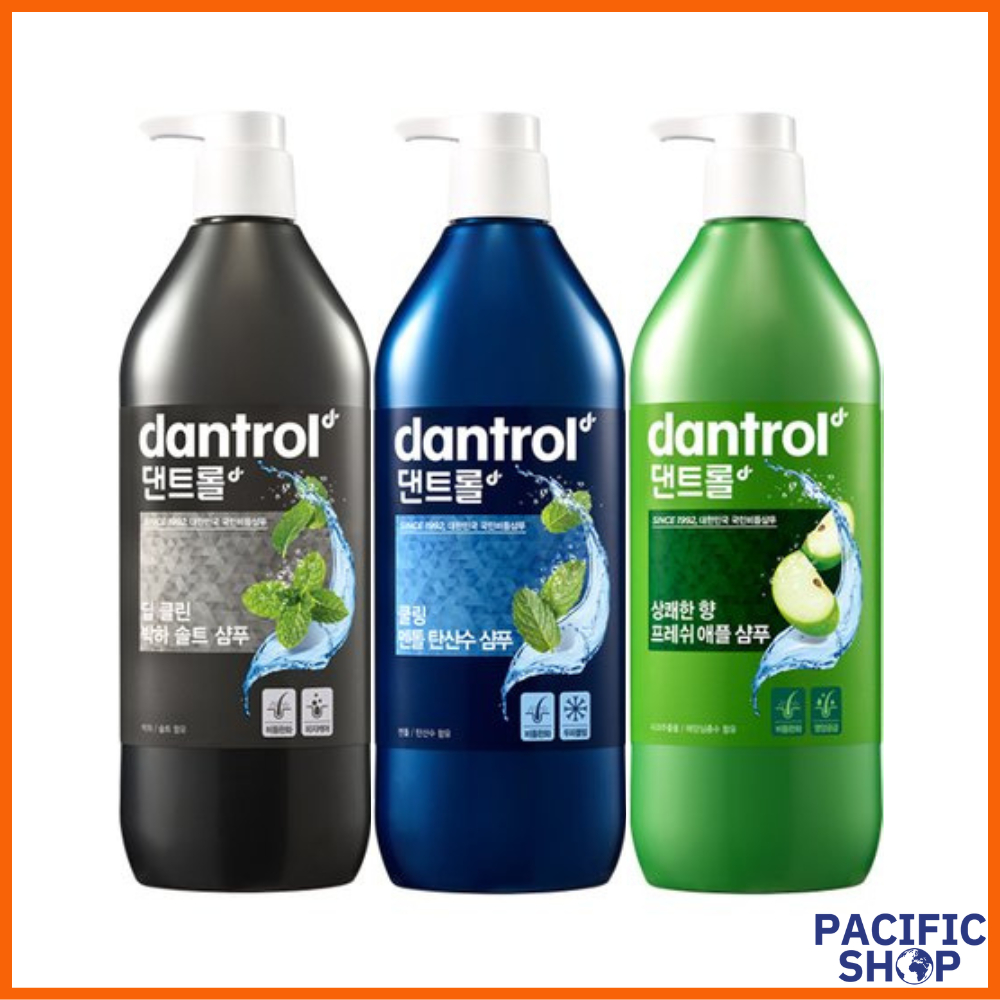 [Dantrol] Scalp Itch Relief Shampoo 3 Types 820ml (Peppermint Salt ...