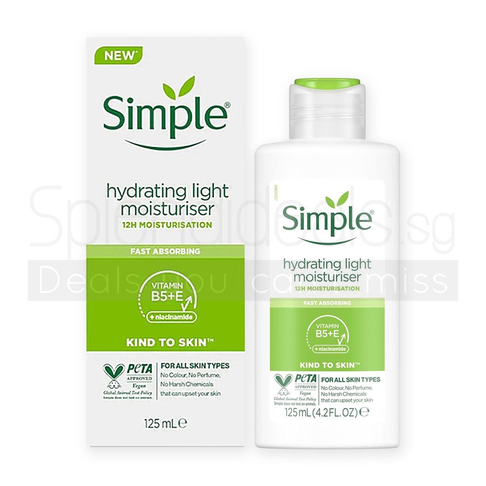 [ SPLENDIDEALS SG ] SIMPLE SKIN CARE - SIMPLE HYDRATING LIGHT ...